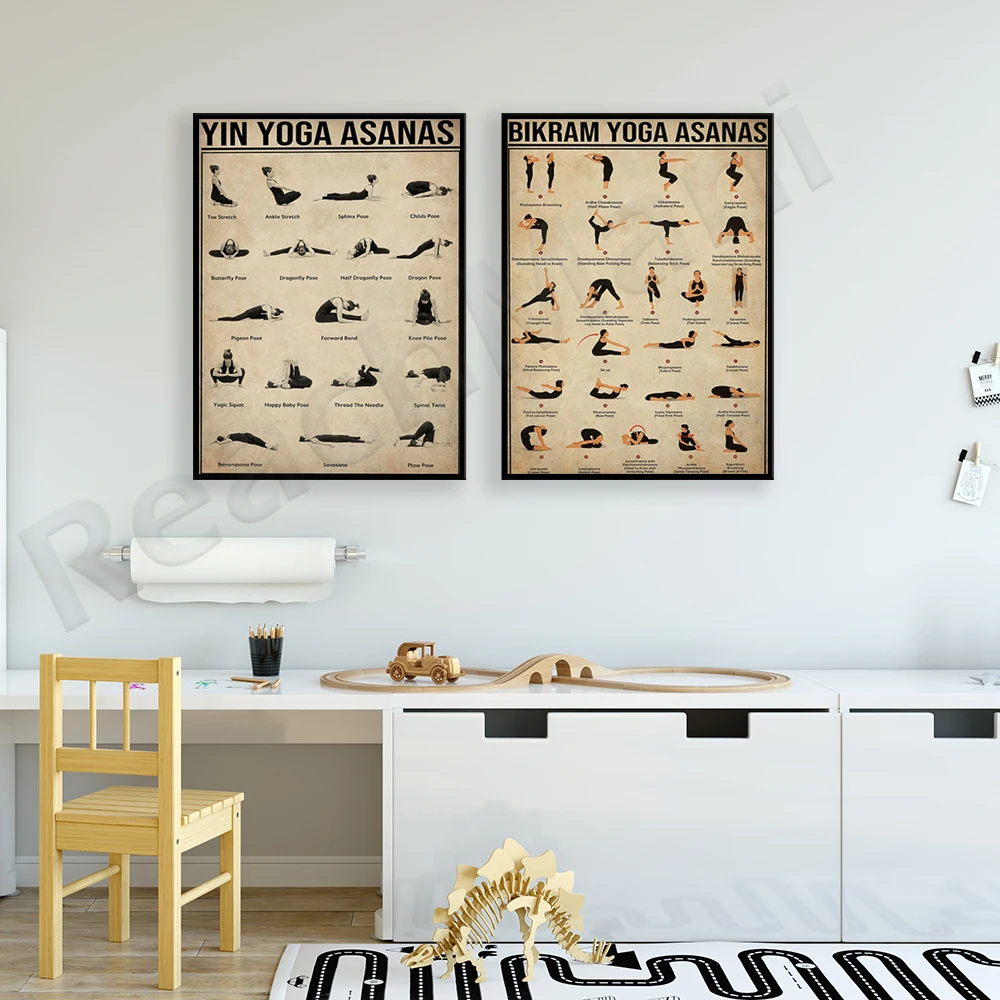 Bikram Yoga Poses Chart Printable