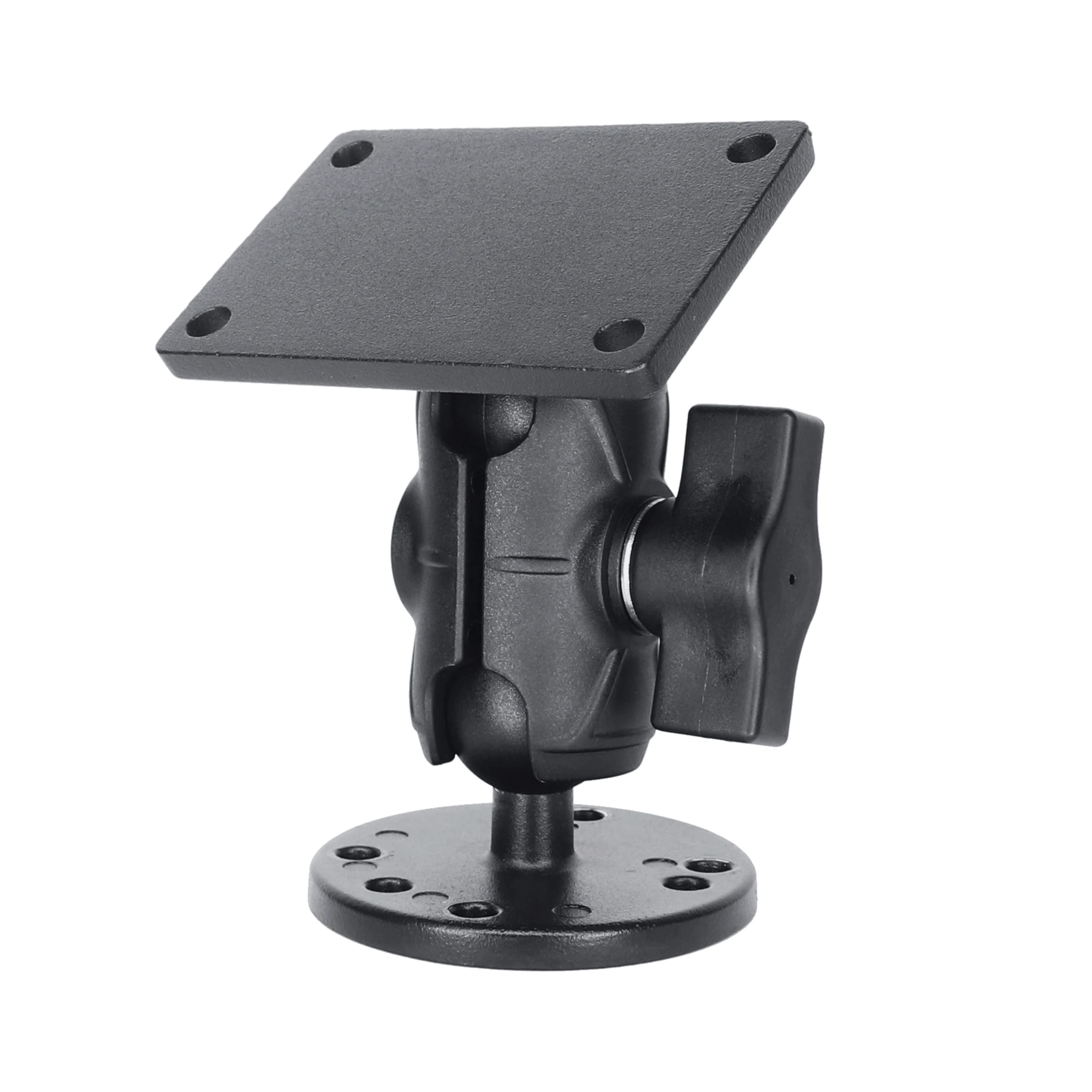 VIN Mounts 1inch Rectangle Base to AMPS Round Base with 6cm Double ...