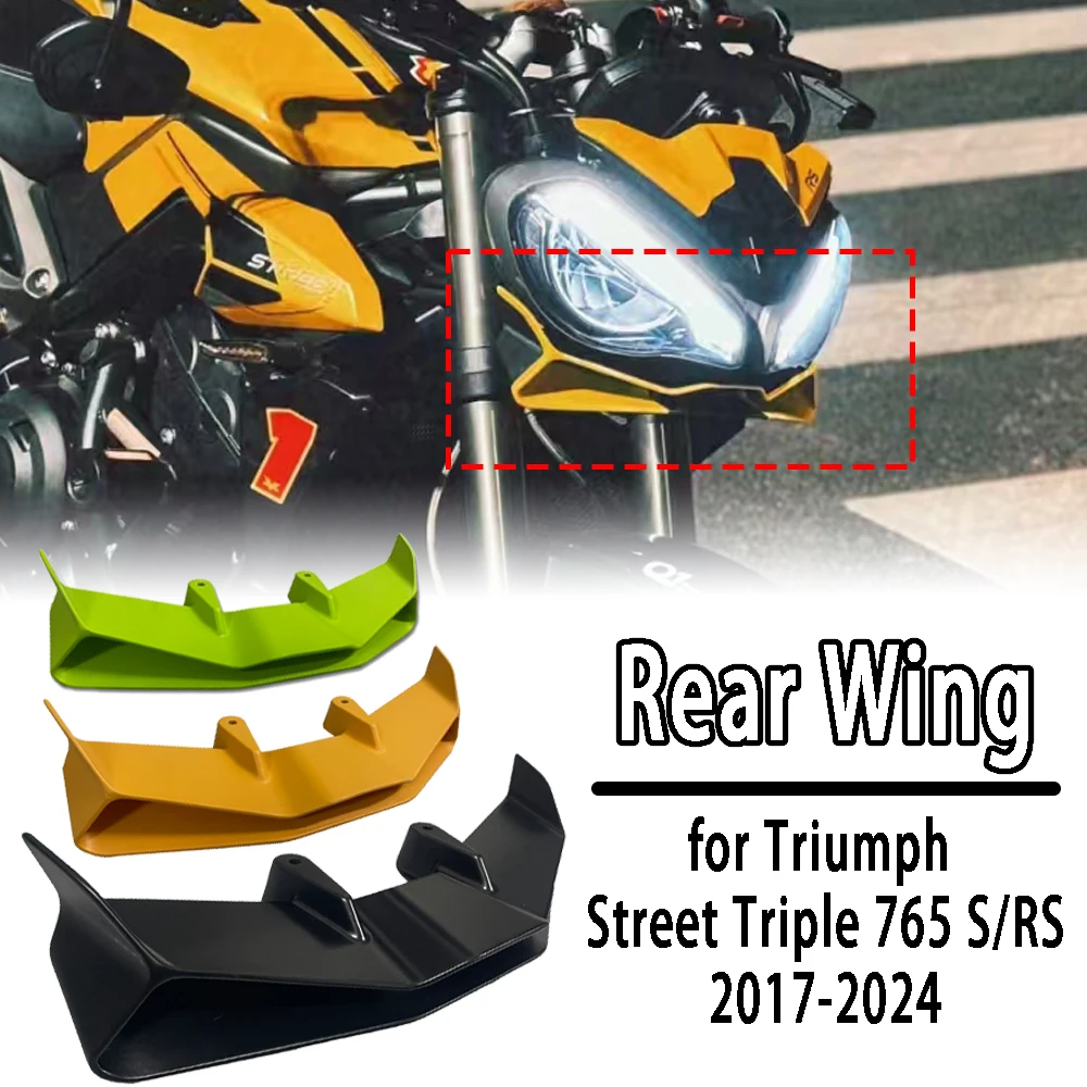 For Triumph Street Triple 765 S/RS 2017-2024 Fixed wing modified ...