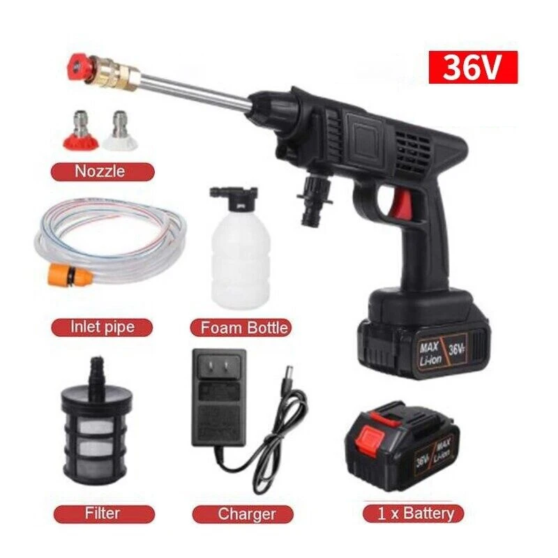 Wireless-High-Pressure-Car-Wash-Gun-Lithium-Battery-Water-Pump-Foam-Generator-Water-Gun-Spray ...