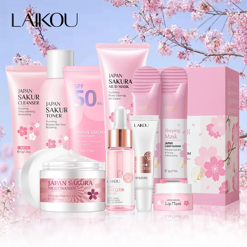 Sakura-Kit-de-produits-pour-le-visage-ensemble-de-soins-de-la-peau ...