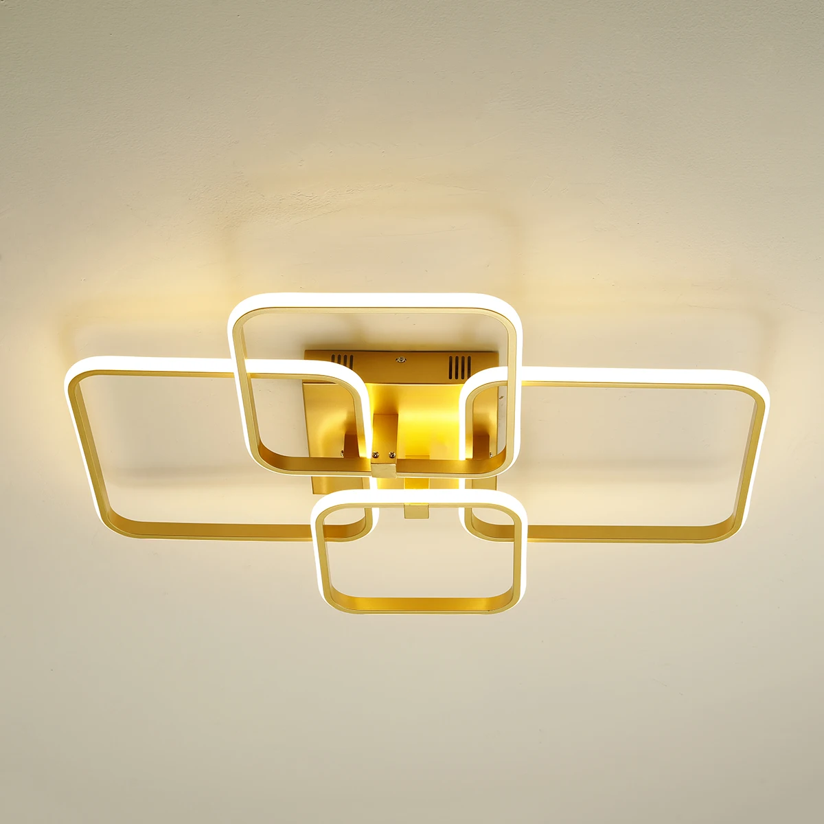 Luces de techo led modernas montadas en superficie para sala de estar ...