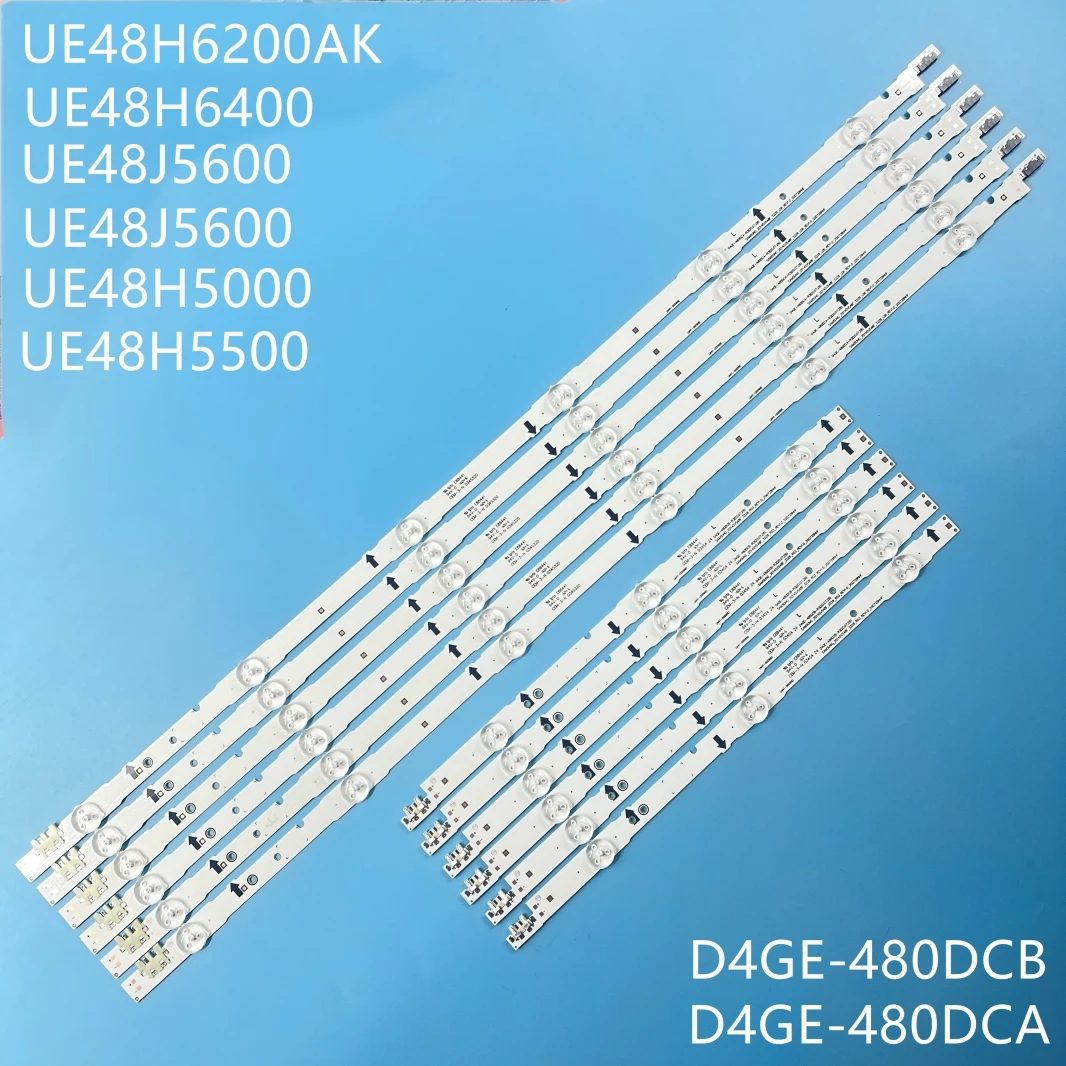 LED-Strip-9-lamp-For-SAM-SUNG-2014SVS48F-UA48J5088AC-UE48H6400 ...