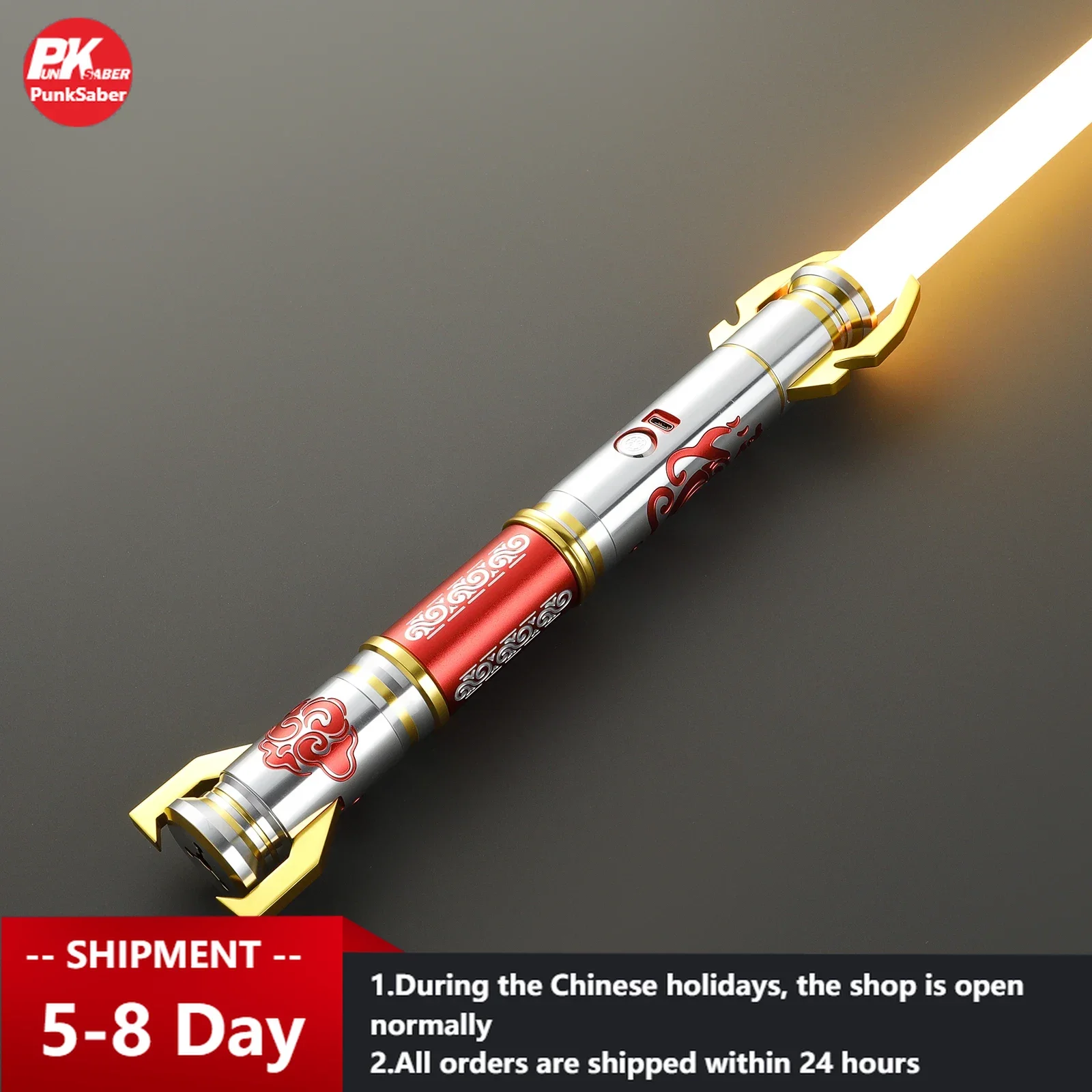 PunkSaber-Lightsaber-Neopixel-Jedi-Laser-Sword-Heavy-Dueling-Sensitive ...