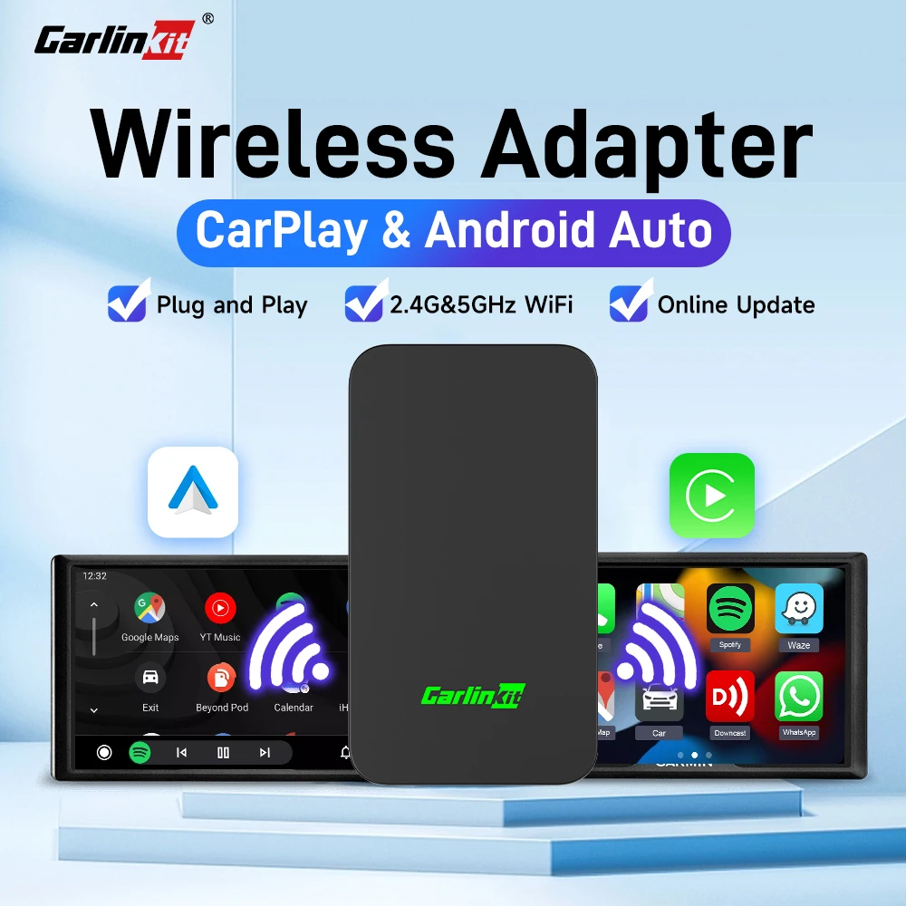 Original-CarlinKit-5-2Air-Wireless-Adapter-Android-Auto-Wireless ...