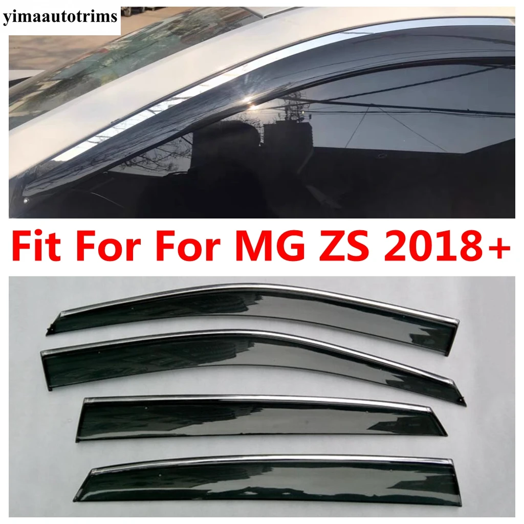 4PCS-Car-Styling-Window-Sun-Sunny-Rain-Smoke-Wind-Visor-Deflector-Guard ...