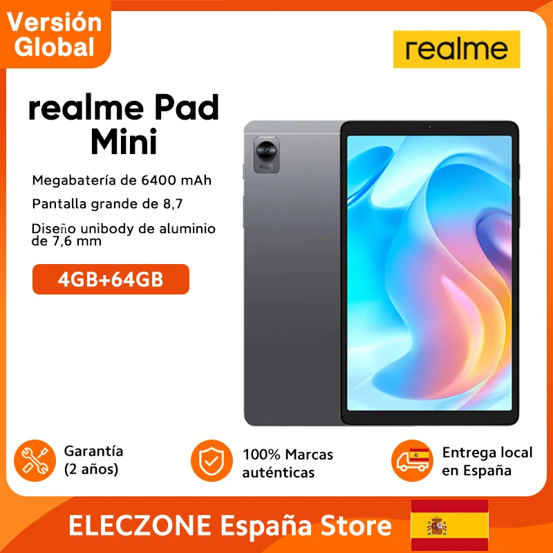 Global-Version-realme-Pad-Mini-WiFi-Tablet-6400mAh-Battery-8-7-Large ...