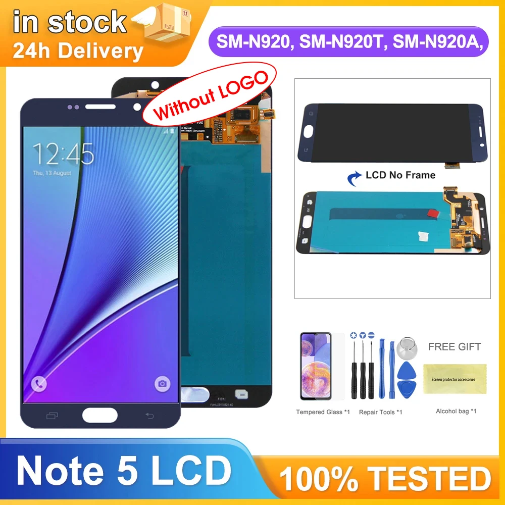 AMOLED-Screen-for-Samsung-Galaxy-Note5-N920-N920F-Lcd-Display-Touch ...
