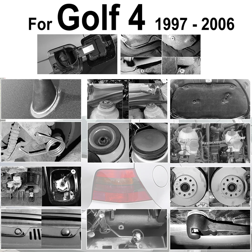 Brake-Disc-Screw-Antenna-Engine-Hood-Clip-Buffer-Rear-Front-Wiper-Cap ...