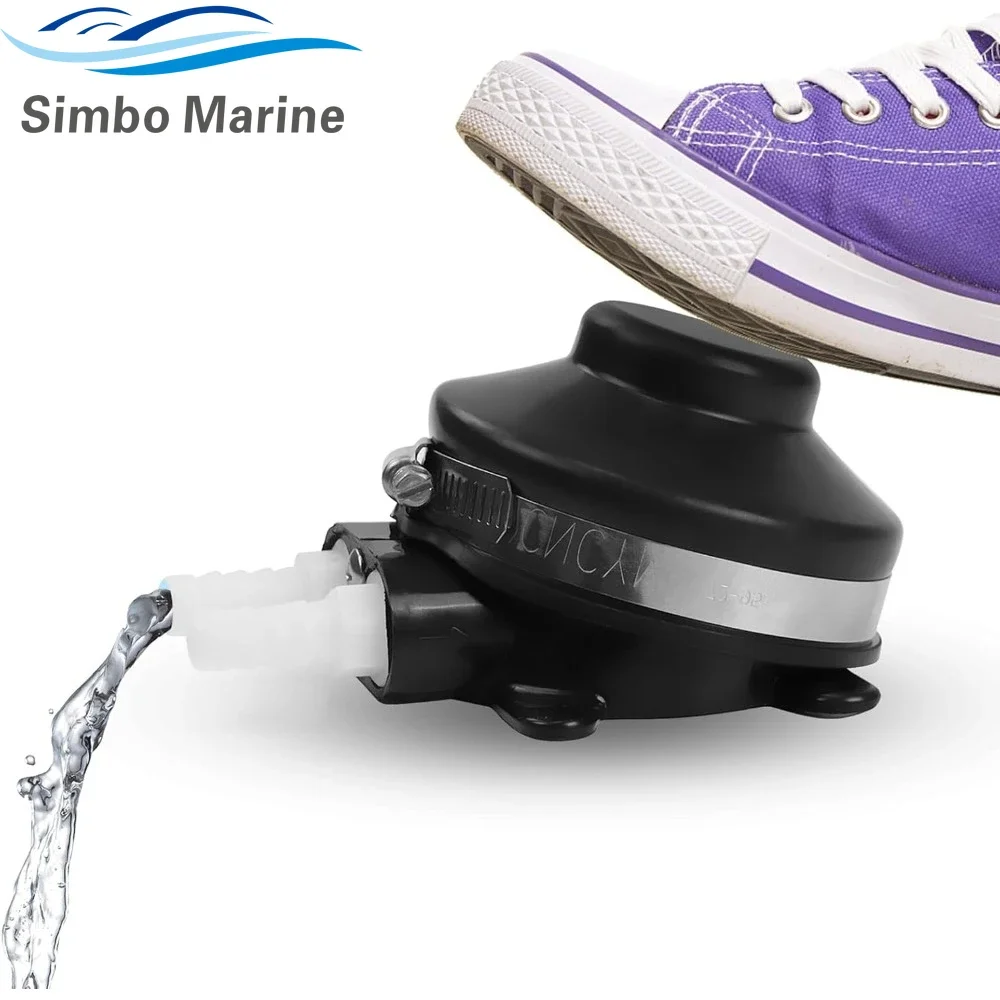 Boat Pump Bilge Pump Marine Foot Press Self Priming Sink Pump For ...