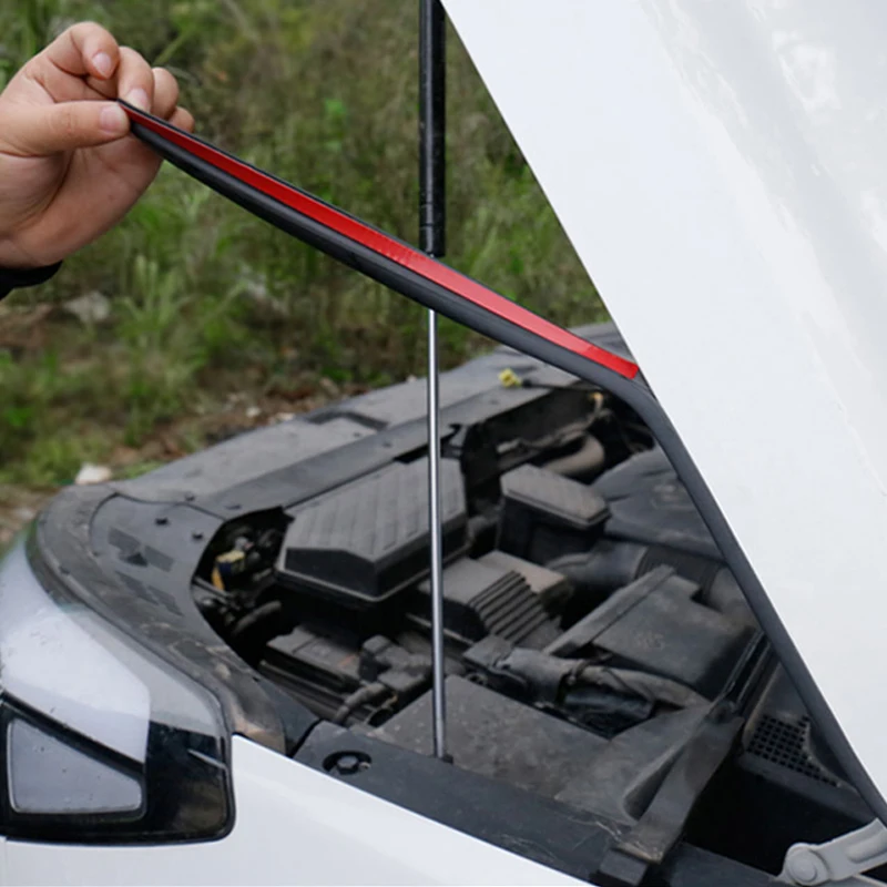 4M Car Hood Sealing Strip Noise insulation Z Type Rubber Engine Cover ...