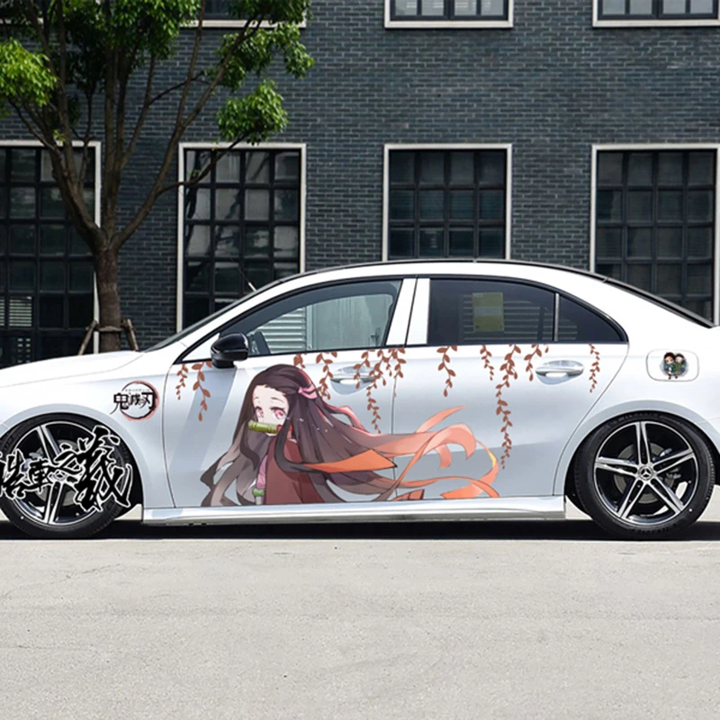 Demon Slayer Nezuko Car Window Decal Anime Sticker Tanjiro Kamado ...