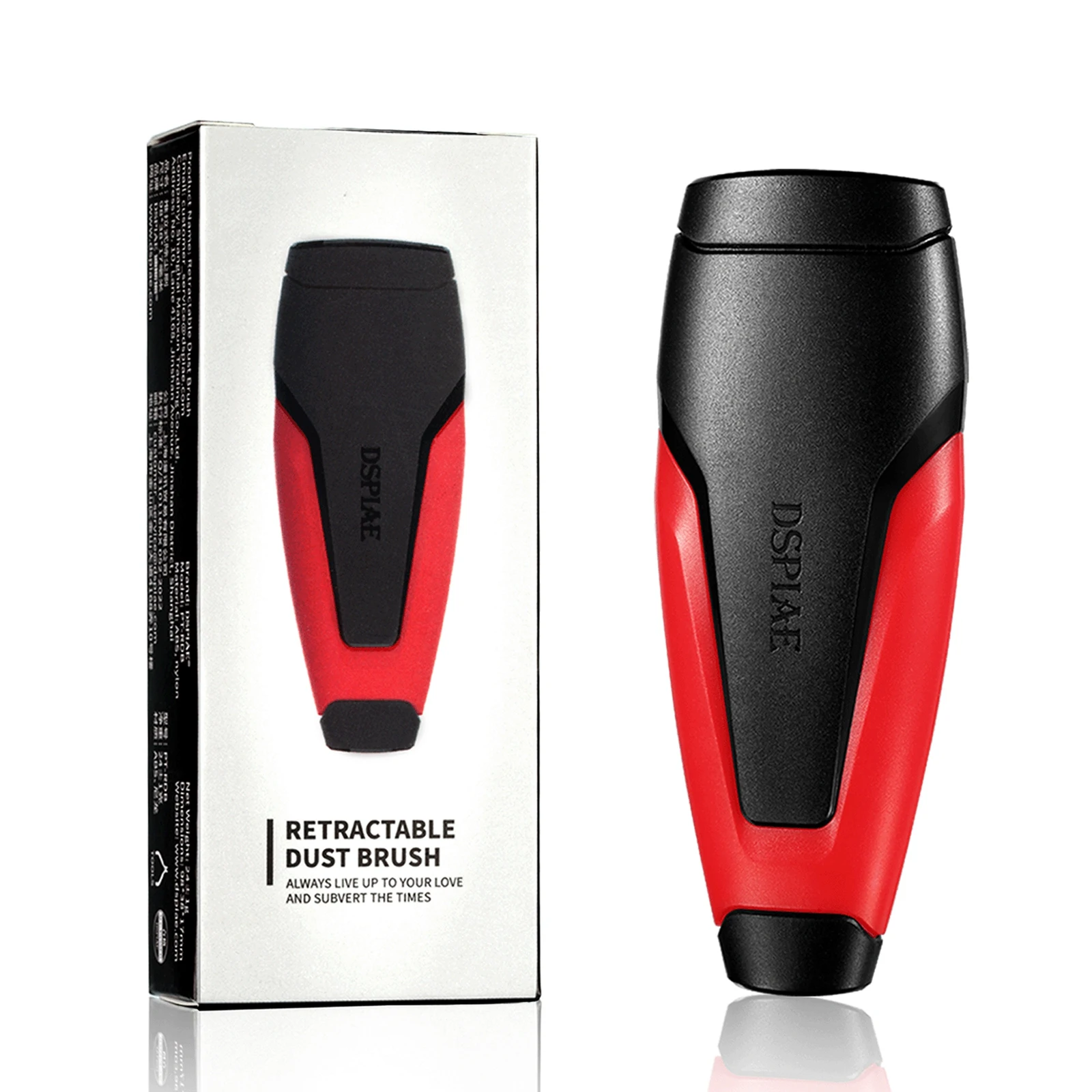 1PC DSPIAE PT-RDB Retractable Dust Brush Double Tips Handy DIY Cleaning ...