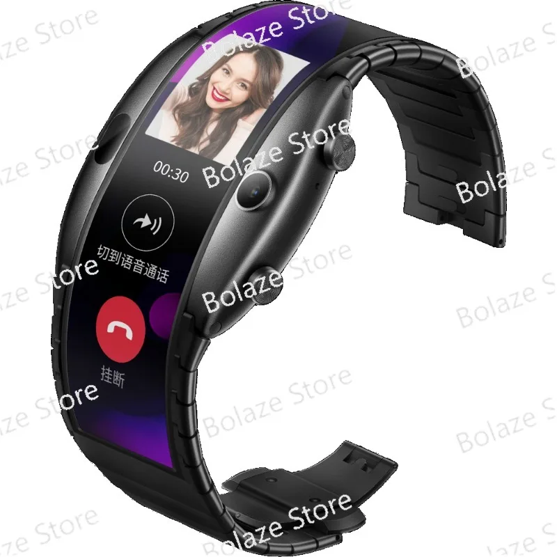 Watch-Phone-4-01-Foldable-Flexible-Display-Sports-Real-time-Message ...