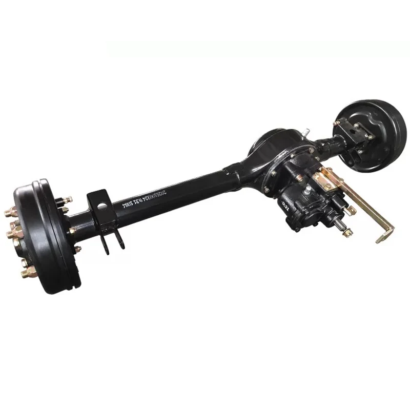 Three-wheel-Motorcycle-Booster-Rear-Axle-With-Mechanical-Drum-Brake-For ...