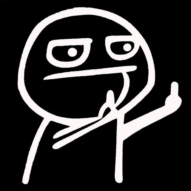 Cute Middle Finger Cartoon