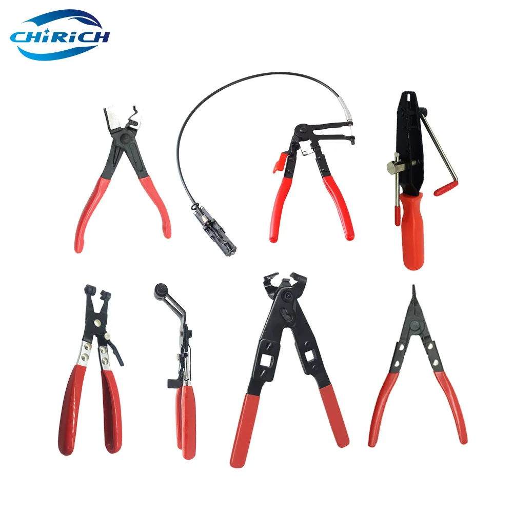 Cable-Type-Flexible-Wire-Stipper-Long-Reach-Hose-Clamp-Pliers-Circlip ...