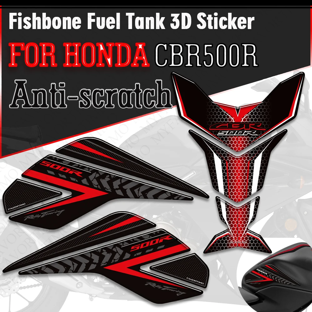2024 For Honda CBR500R CBR 500 R 500R Motorcycle Protector Tank Pad ...