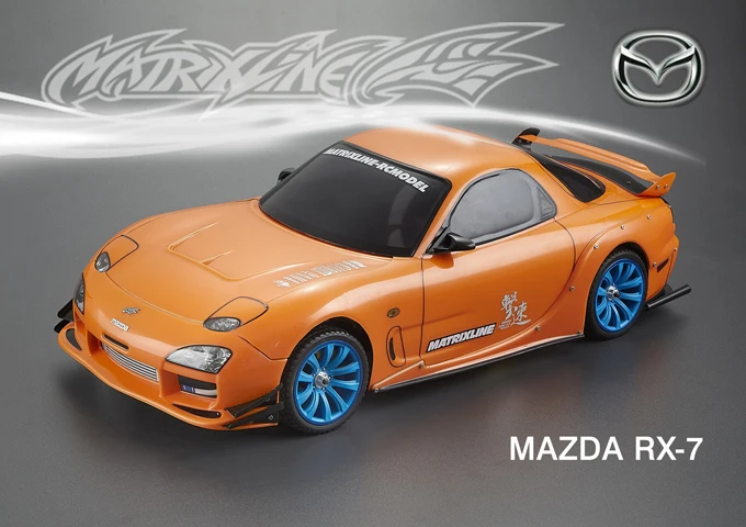 1/10 Scale On Road Drift MZda RX 7 RX7 GREDDY ADVAN Body shell For ...