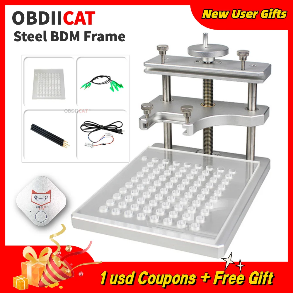 Stainless-Steel-LED-BDM-Frame-22pcs-Adapter-Metal-Set-With-Probe-Pins ...