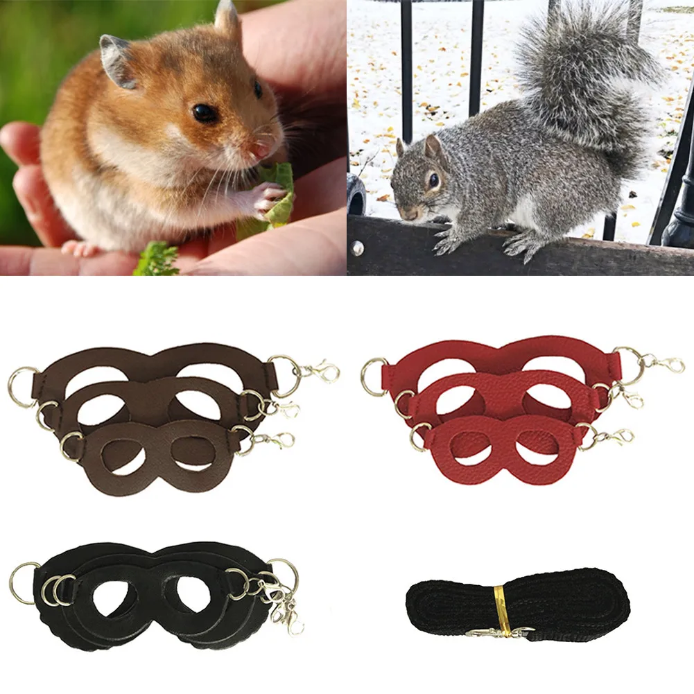 Hamster Squirrel Small Pet Chest Strap Pet Leash Traction Rope Sugar ...