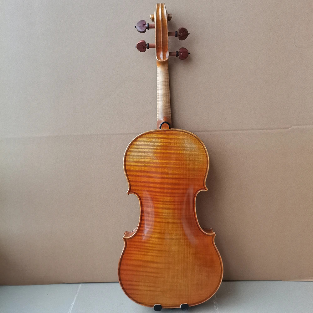 60 Years Old Spruce！all European Wood 4/4 Yellow Stradivarius Violin ...