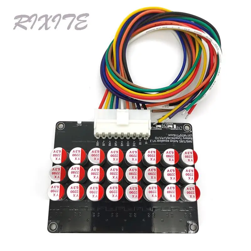 6S 7S 8S 5A 6A Active Equalizer Balancer/8s equalizer Lifepo4 Lithium Lipo LTO Energy transfer ...