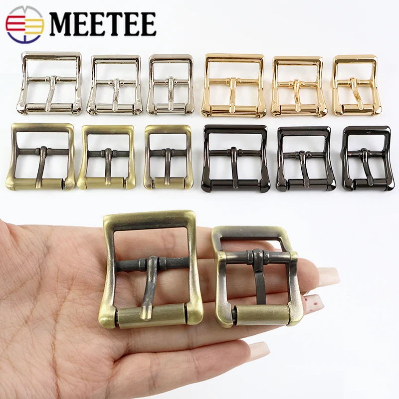 2/5Pcs 20/25mm Men Belt Buckles Bag Strap Adjuster Clasps Pin Buckle ...