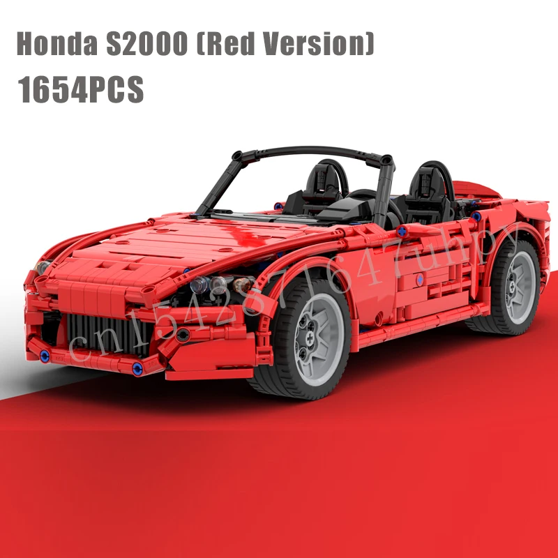 NEW-S2000-AP2-supercar-1654PCS-model-buiding-kit-block-self-locking ...
