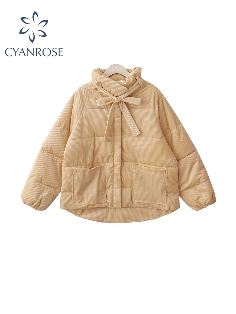 Women-s-Yellow-Cotton-Jacket-Coat-Warm-Thick-Large-Size-Overcoat ...