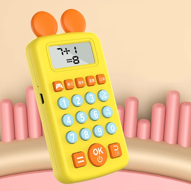 Cute Cartoon Oral Arithmetic Machine Portable Children Calculator ...