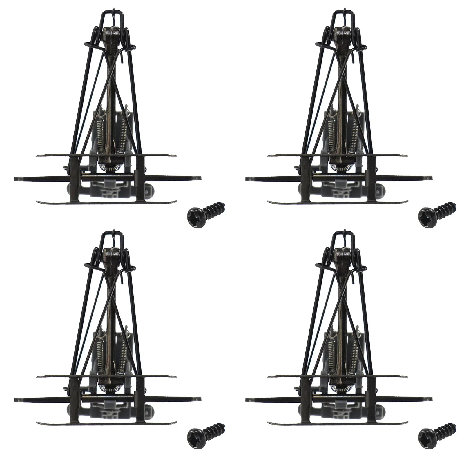4PCS 1/87 HO Scale Electric Train Arm Bow Pantograph accessories for ...