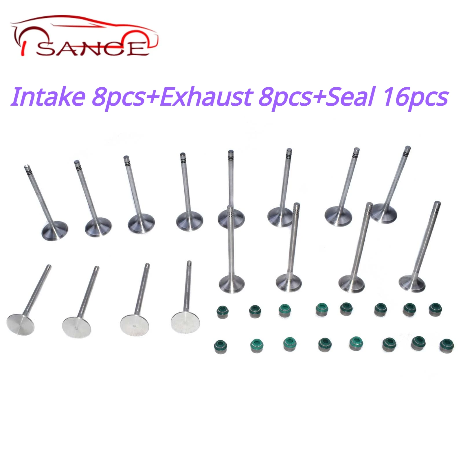 Engine Intake Valves & Exhaust Valves 06D109601M,06D109611H Fit for ...
