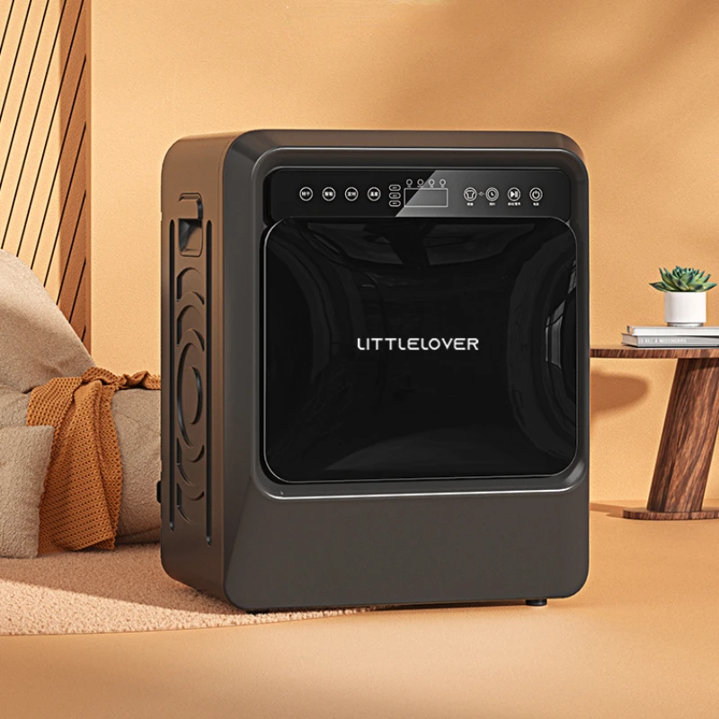 Drum-Dryer-Automatic-Drying-Clothes-Household-Small-Dryer-UV-Wrinkle ...