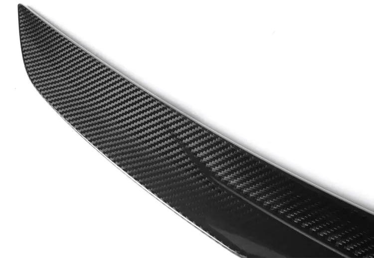 For Mercedes Benz C Class W205 W206 Dry Carbon Fiber Spoiler Shunt Rear ...