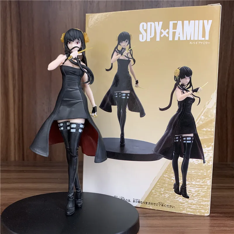 Anime SPY×FAMILY Yor Standing PVC Action Figurine Anya Forger Yor ...
