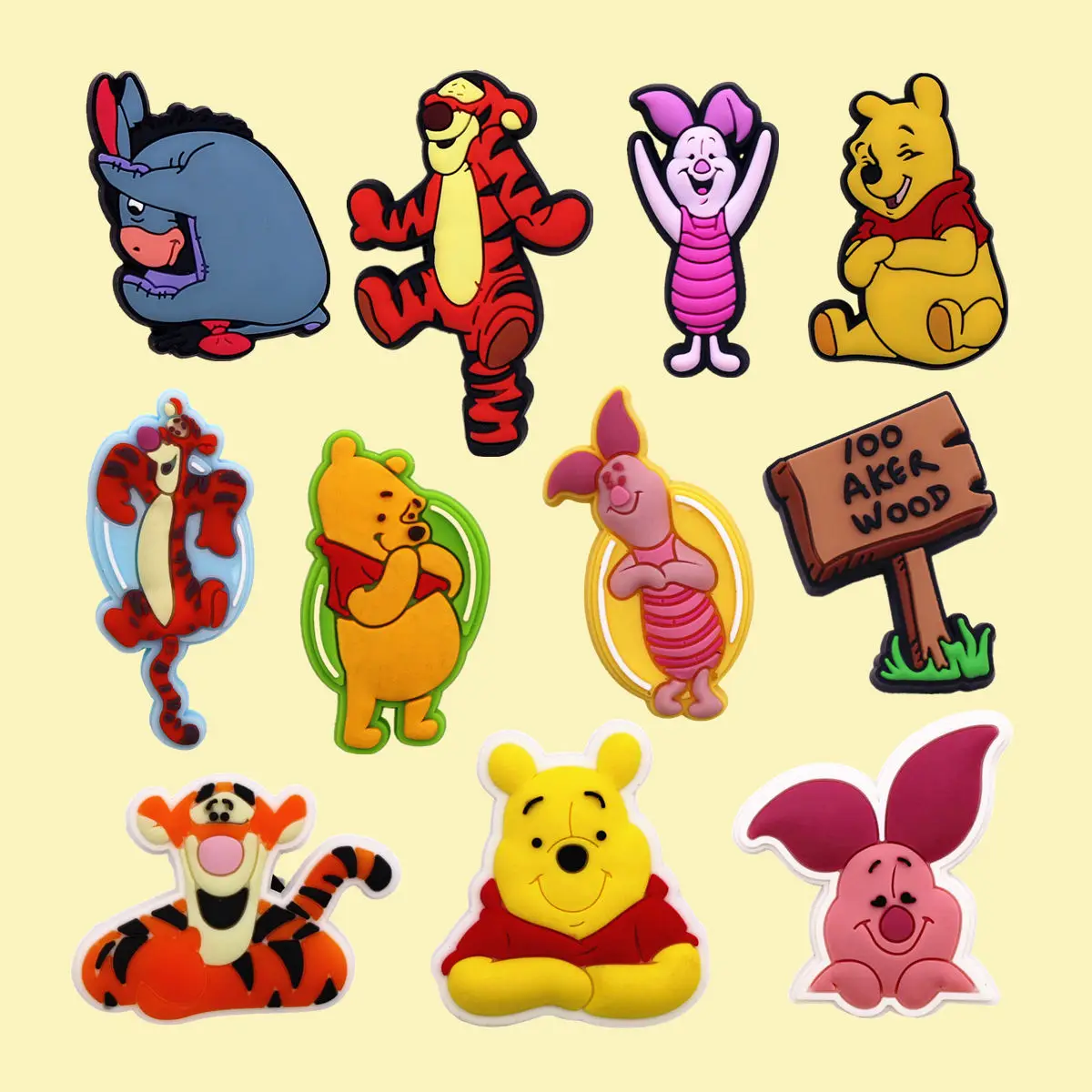 1pcs-Original-Winnie-The-Pooh-Cartoon-Accessories-Shoe-Charms-Sandal ...