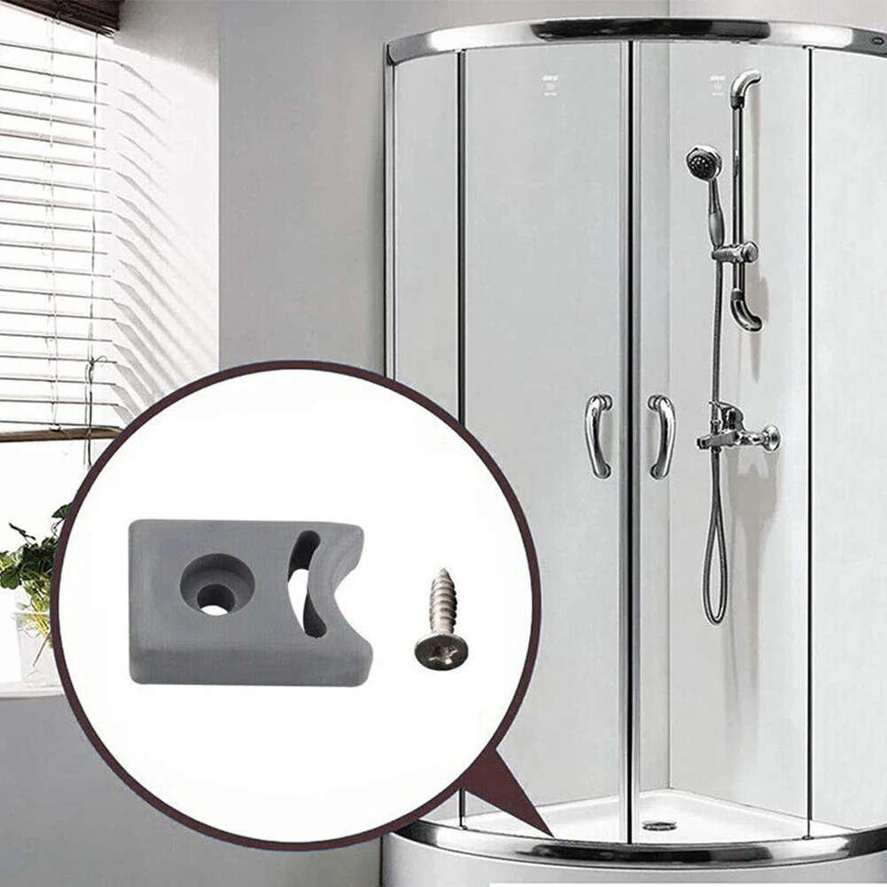 4pcs-Shower-Room-Door-Pulley-Rubber-Stops-Bumpers-Top-And-Bottom ...