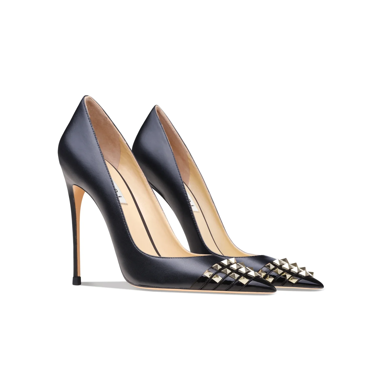 Zapatos-de-tac-n-alto-con-punta-puntiaguda-francesa-y-tac-n-fino-para ...