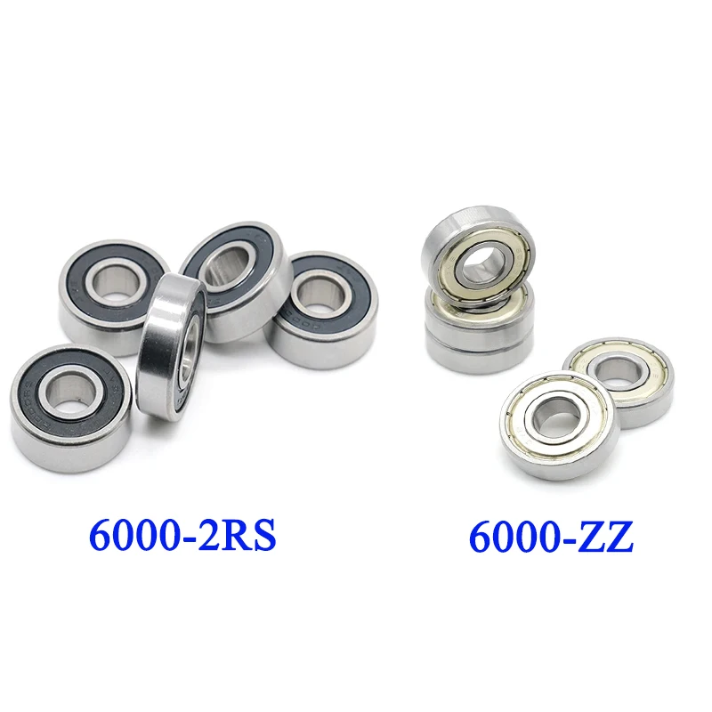 5PCS-ABEC-7-P5-6000RS-60002RS-6000ZZ-6000RZ-Bearing-Two-Side-Rubber ...