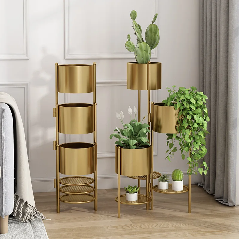 Floor-Iron-Flower-Rack-Multi-layer-Plant-Rack-Pot-Indoor-Extensible ...