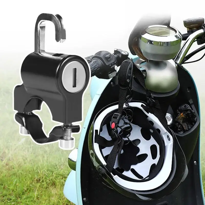 SEAMETAL-Motorcycle-Helmet-Lock-Anti-theft-Helmet-Lock-Handlebar ...