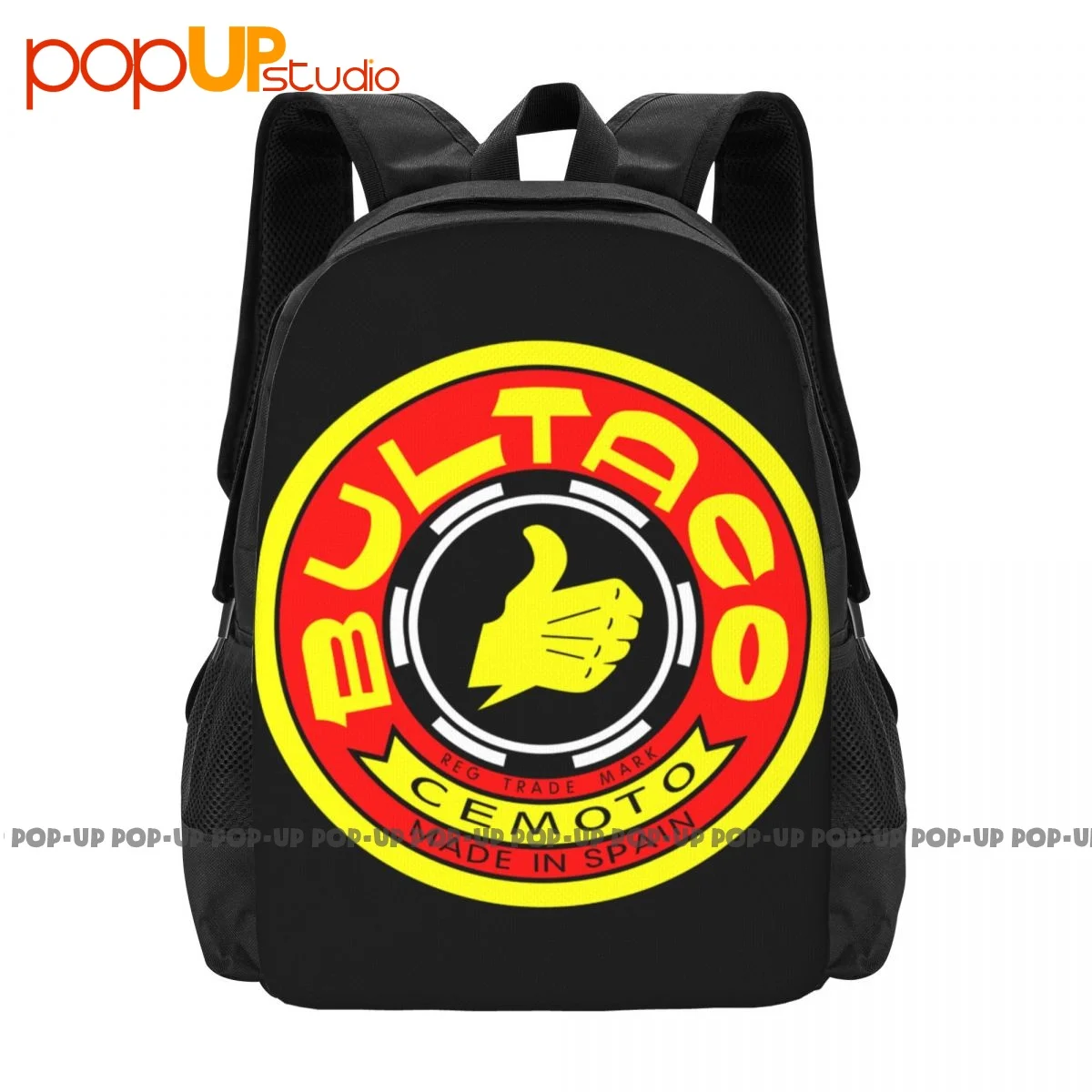Bultaco-Motorcycle-Logo-Racing-Backpack-Large-Capacity-Hot-Art-Print ...