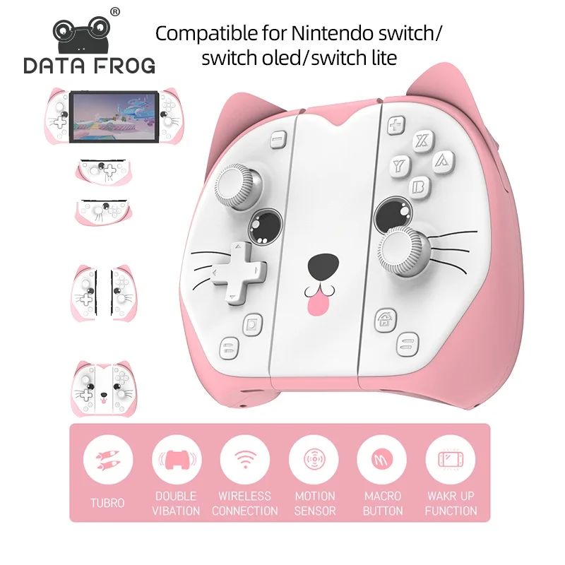 Data-Frog-Controlador-sem-fio-para-Nintendo-Switch-Lite-Joycon-Switch ...