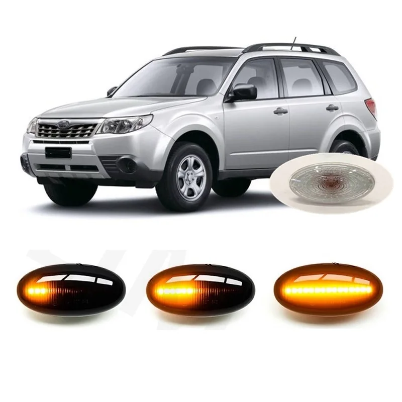 for Subaru Forester SH 2007 2008 2009 2010 2011 Sequential LED Side ...