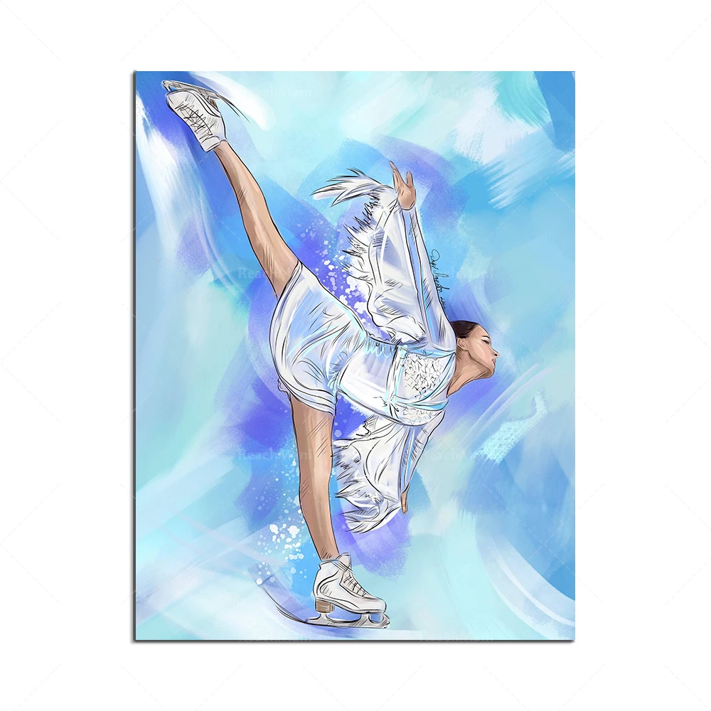 Figure Skating Paintings