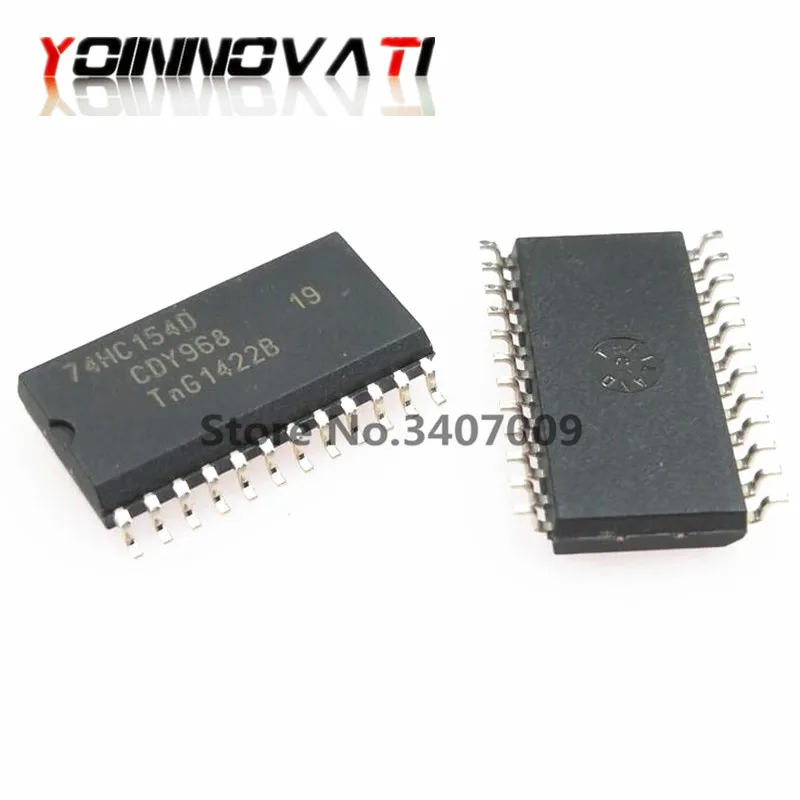 10PCS-74HC154D-SOP24-74HC154-Encoder-Multiplexer-Demultiplexer-4-16 ...