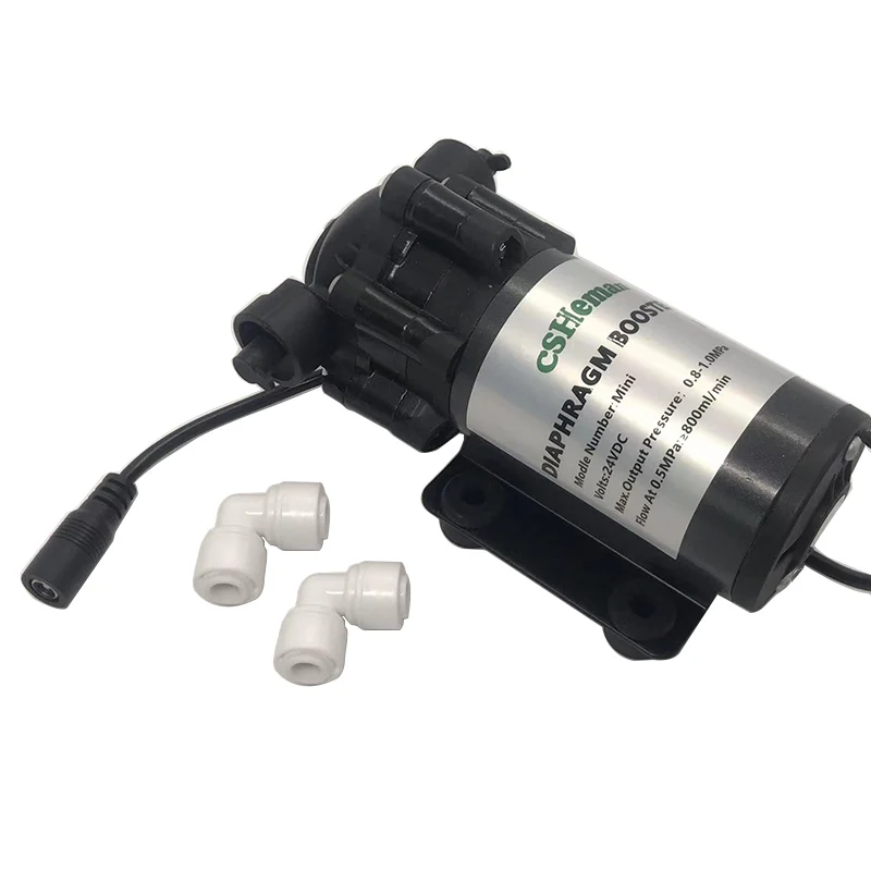 Water Booster RO 24V 75GPD Silent Pump Reverse Osmosis Water System ...