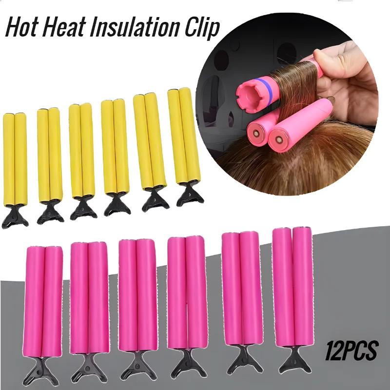 12Pcs-Perm-Heat-Insulation-Clip-Professional-Anti-scald-Heat-Insulation ...