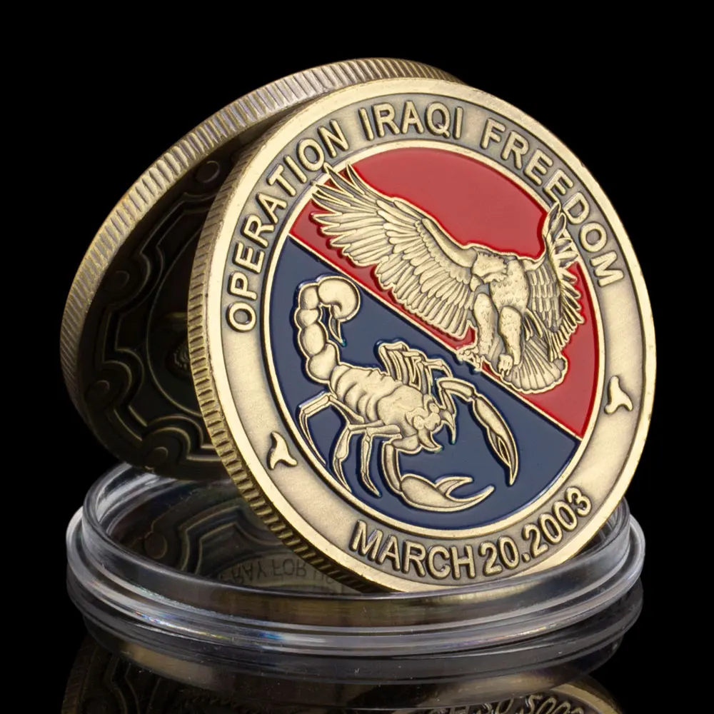 The Iraq War Souvenir Operation Iraqi Freedom Collection Art ST. George ...